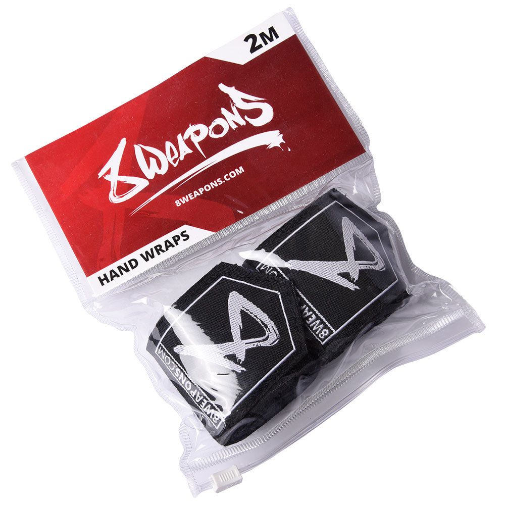 8 WEAPONS Hand Wraps, semi-elastic, 2 m, black – 8 WEAPONS Fightgear ...