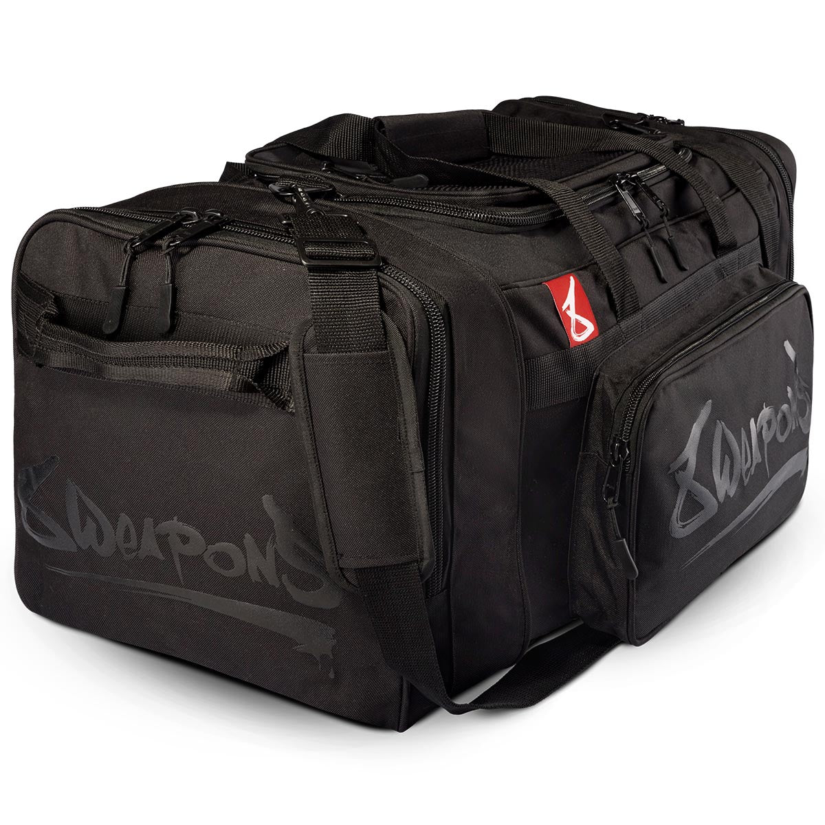 8 WEAPONS Sport Bag, black-black – 8 WEAPONS Fightgear Shop - 8WEAPONS.com