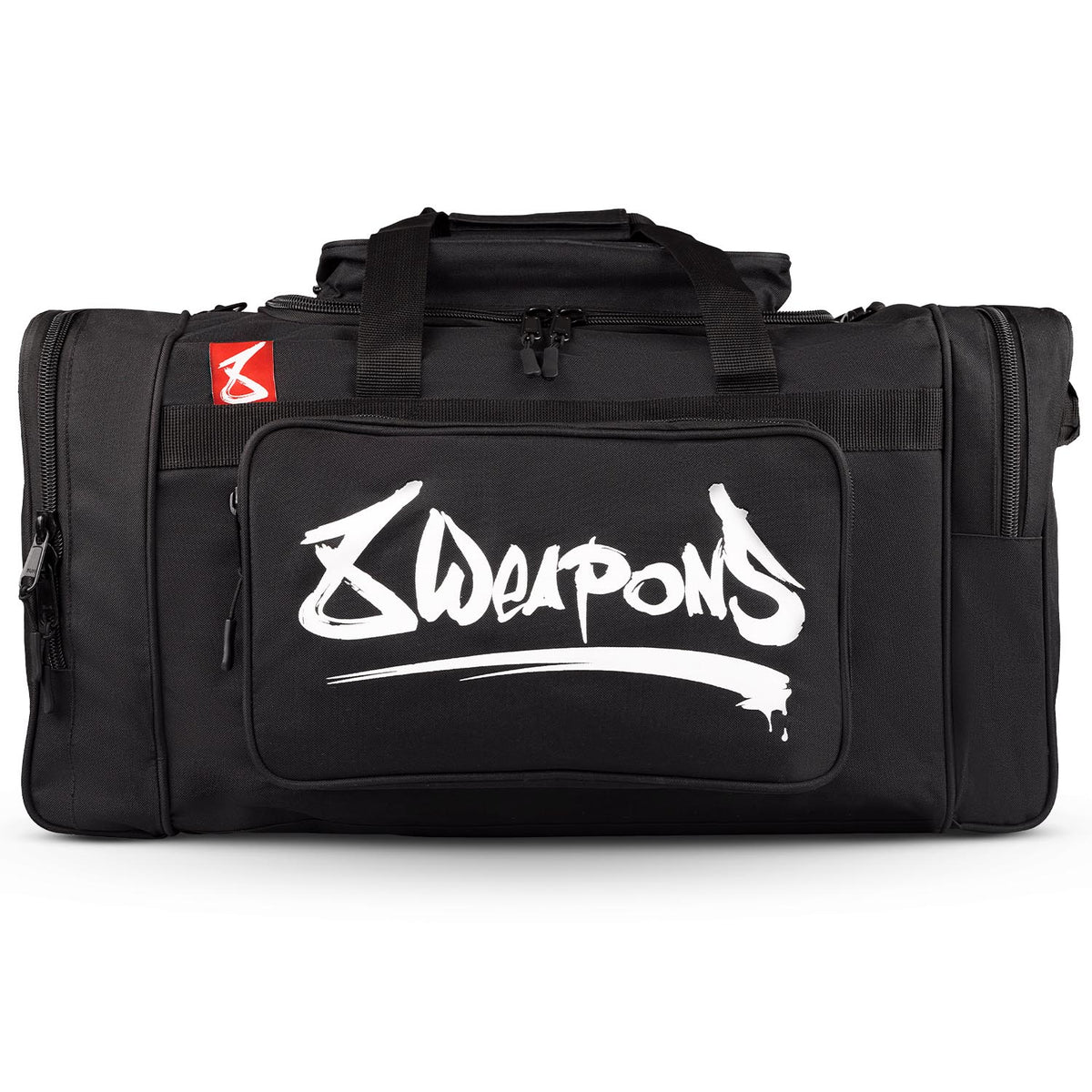 8 WEAPONS Sport Bag, black-white – 8 WEAPONS Fightgear Shop - 8WEAPONS.com