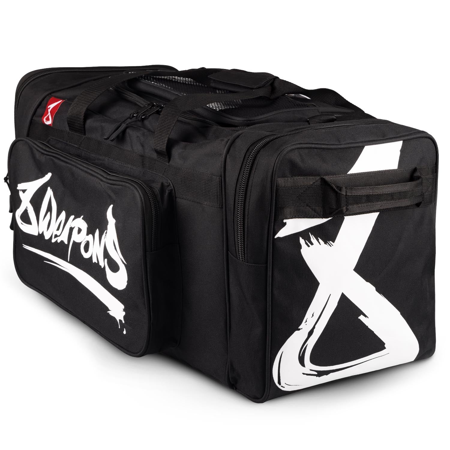 8 WEAPONS Sport Bag, black-white – 8 WEAPONS Fightgear Shop - 8WEAPONS.com