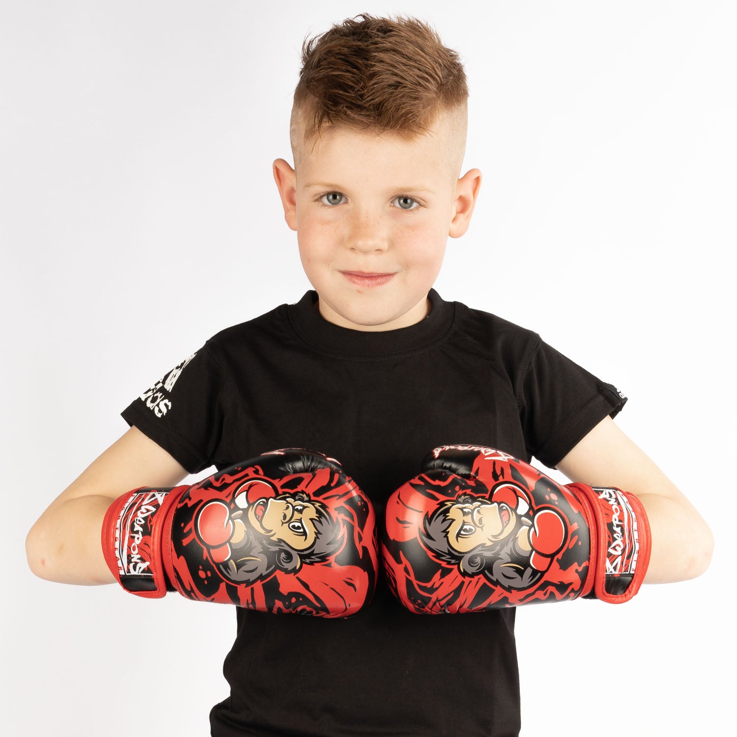 8 WEAPONS Boxing Gloves, Kids, Joe, black-red – 8 WEAPONS Fightgear ...