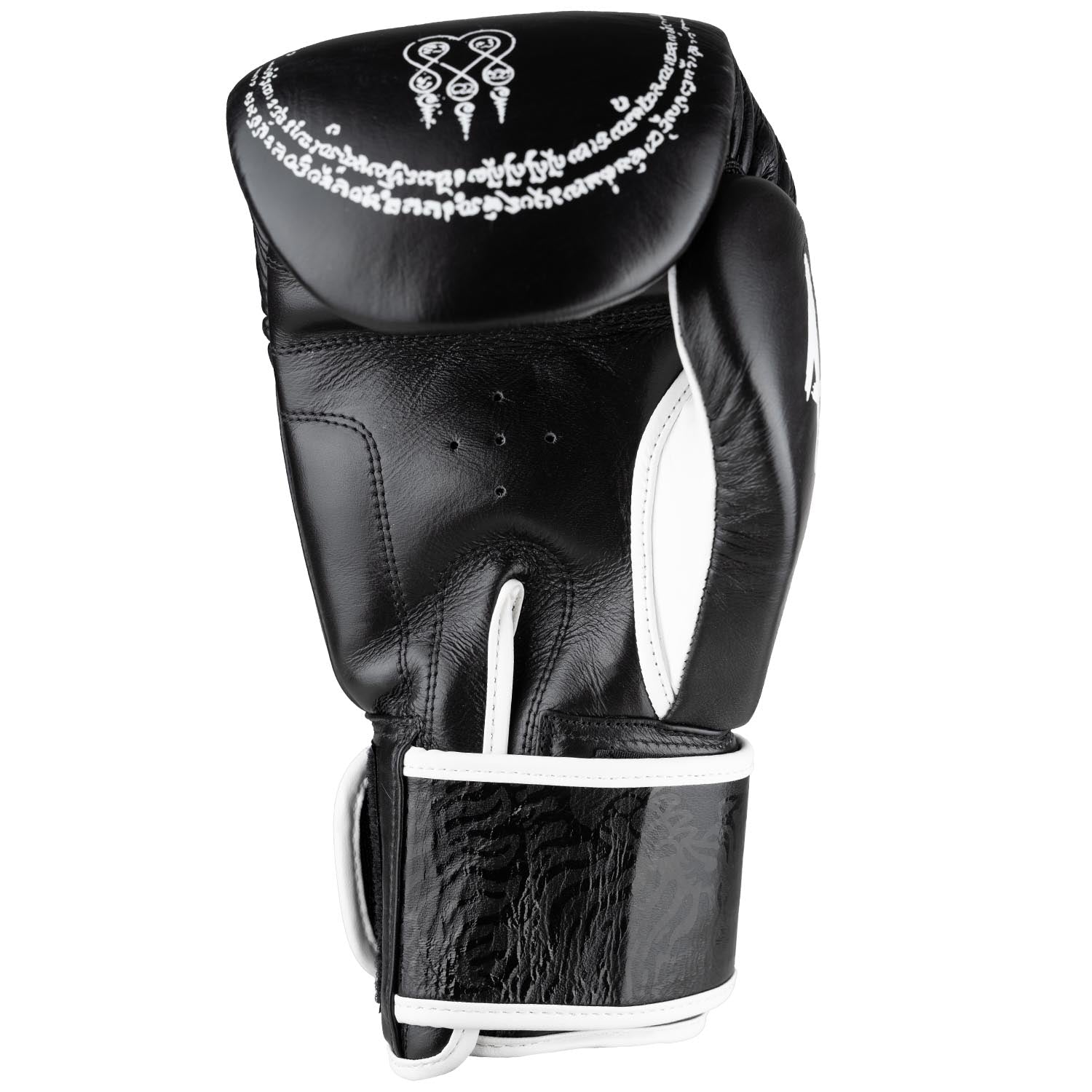8 WEAPONS Boxing Gloves, Sak Yant Big Tiger, black-black – 8 WEAPONS ...